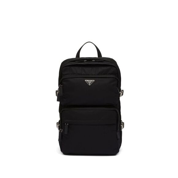 Prada | Bags | Prada Men Two Compartments Renylon And Saffiano Leather ...